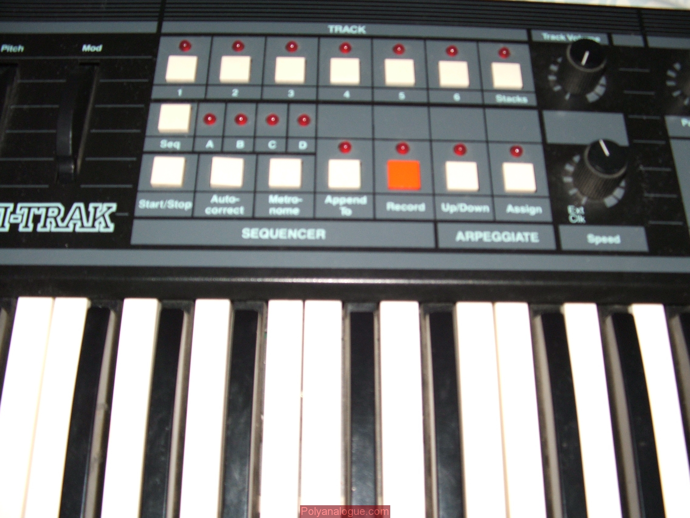 The Sequential Multitrak is one of Sequential last synthesizers.